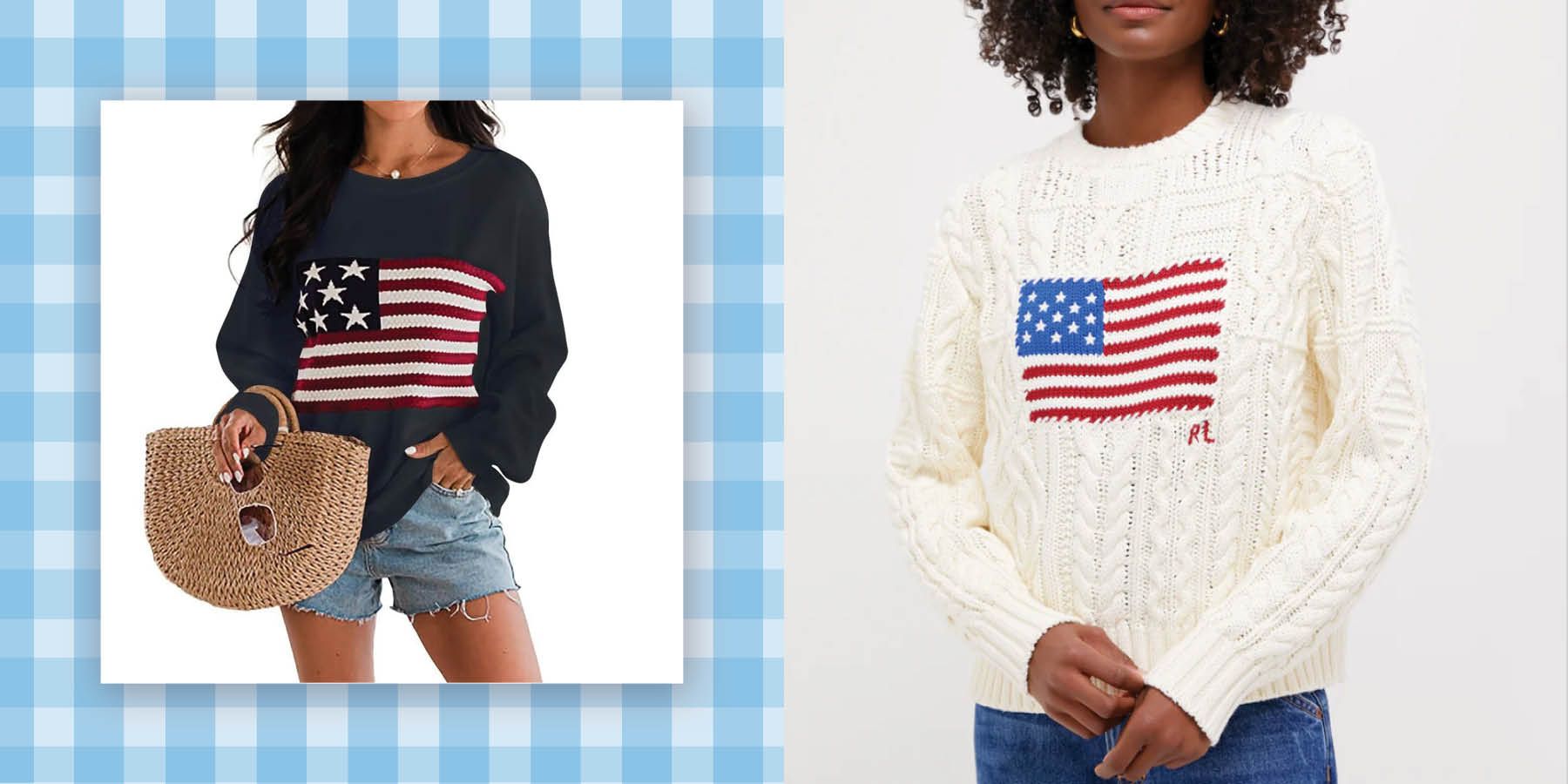 These 7 Flag Sweaters Will Arrive Just in Time for Memorial Day