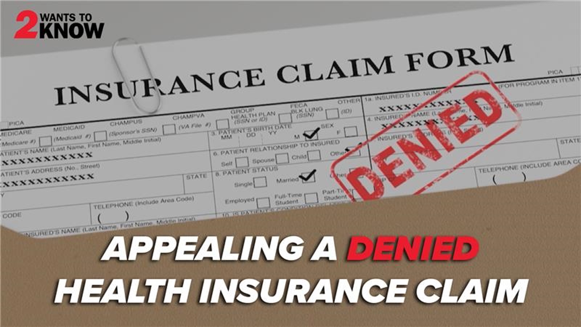 Appealing a denied health insurance claim? It's easier than you think ...