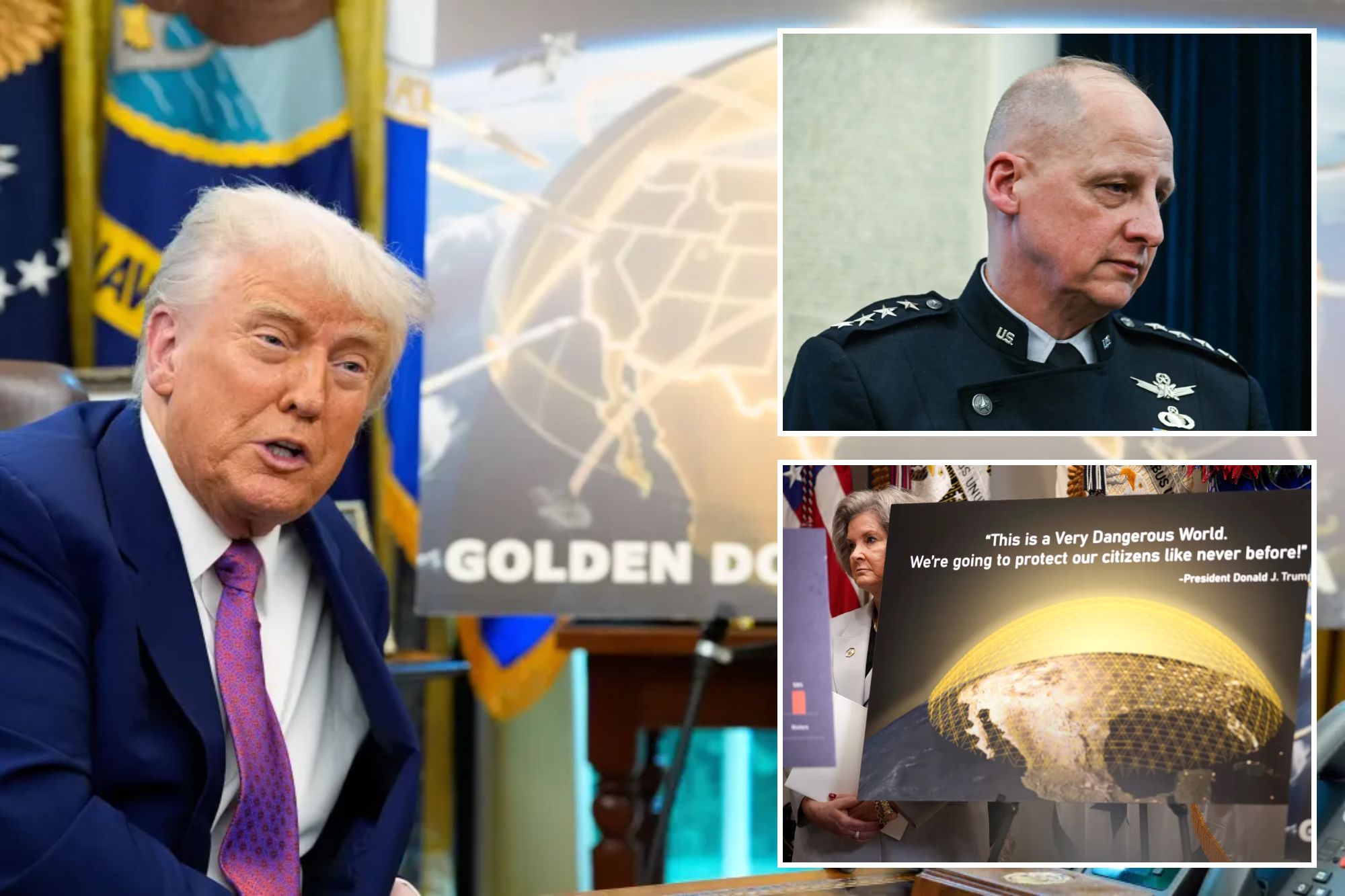 Trump names ‘Golden Dome’ leader as House GOP advances $25B in funding ...