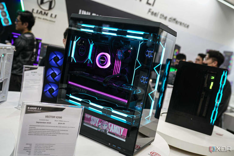 I love Lian Li's new line-up of PC cases and power supplies