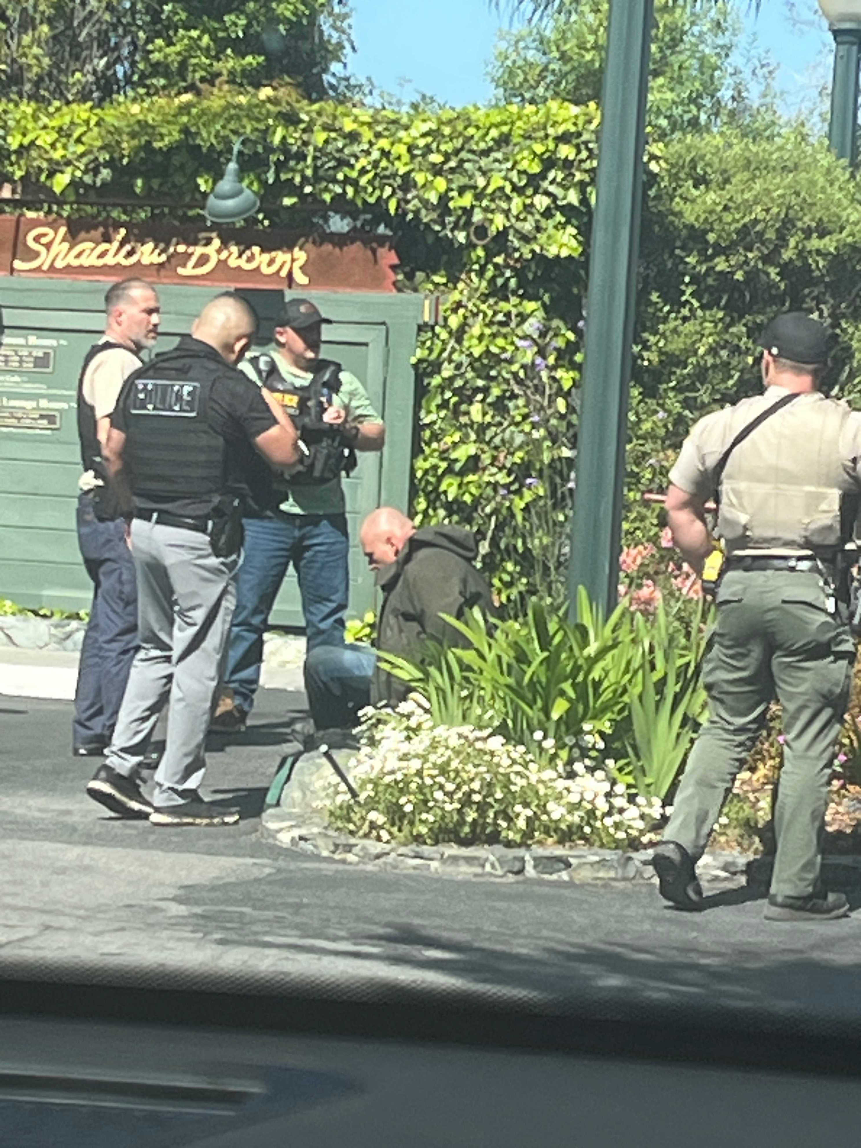 Police detain suspect near Shadowbrook during Capitola search, 1 still ...