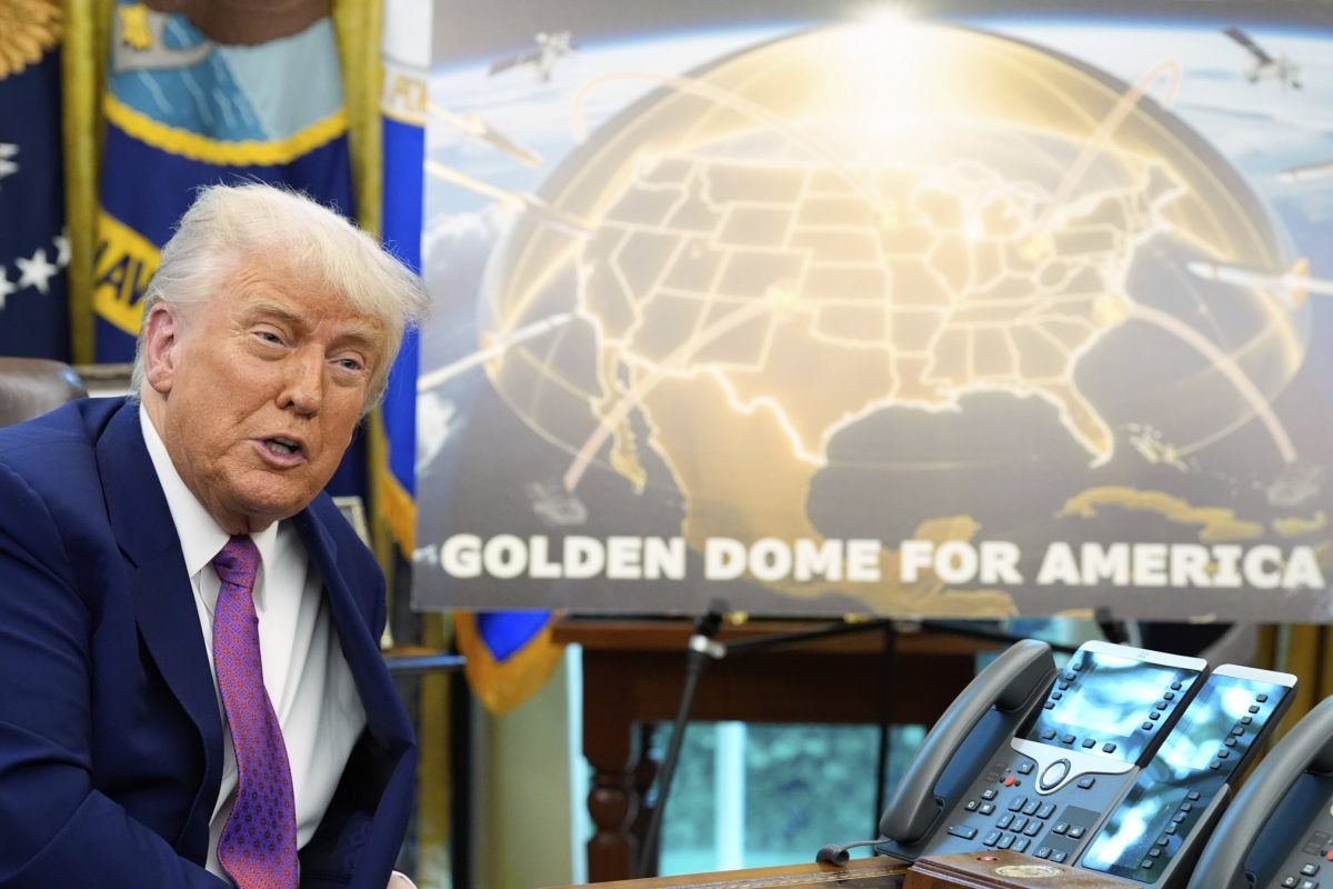 Trump unveils plans for Golden Dome system that will put weapons in space