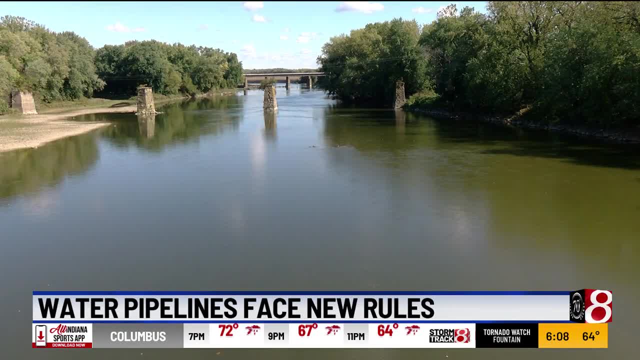 Water pipelines face new rules in Indiana