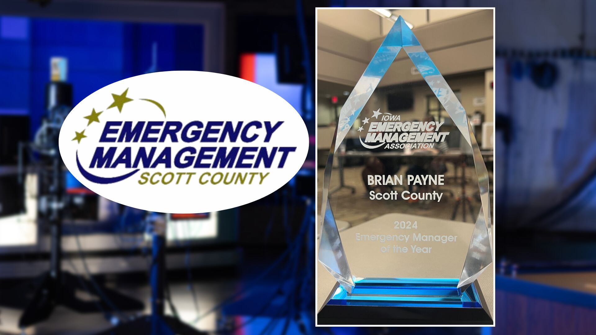Scott County Emergency Management director earns state award