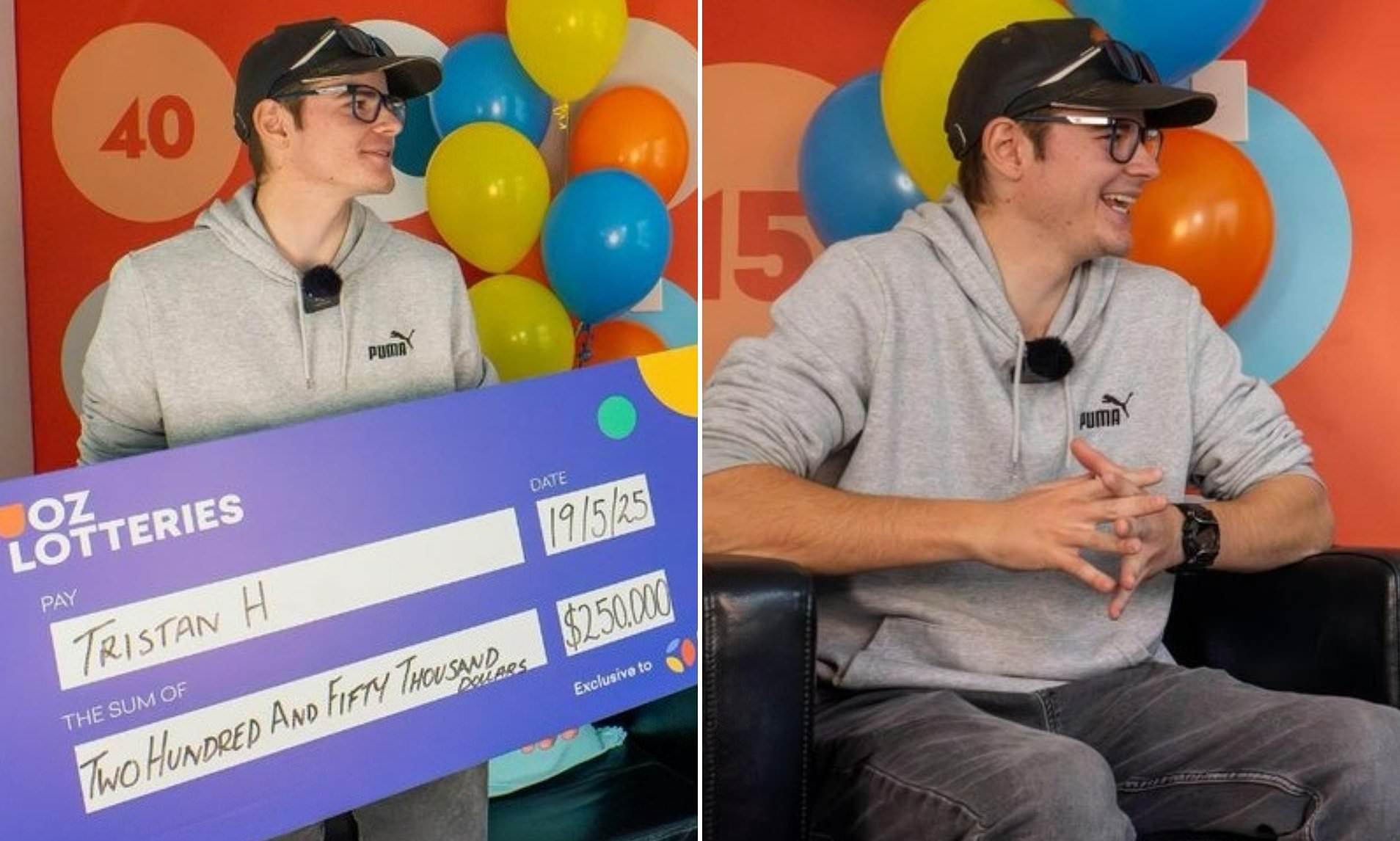 Aussie bloke comes forward to claim a massive Lotto prize - and reveals ...