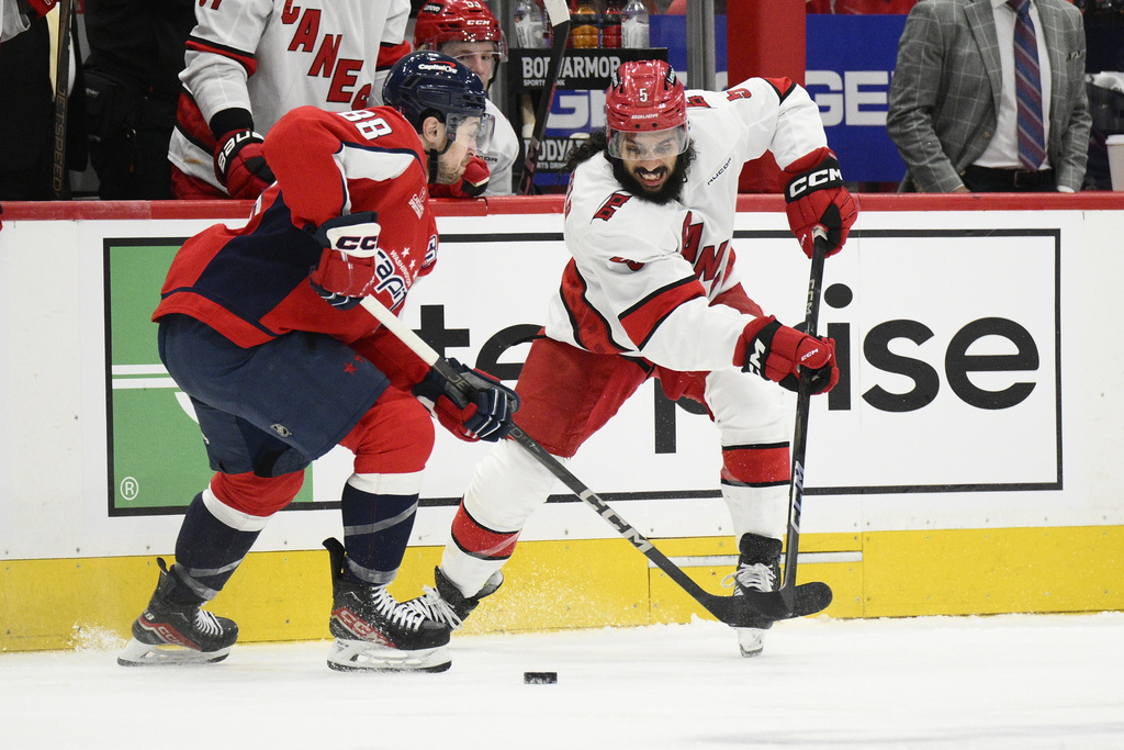 Chatfield out for Hurricanes for Game 1 of Eastern final against Panthers