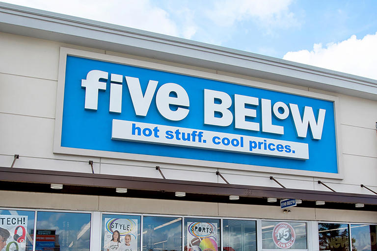 Five Below is expanding; how many Five Below stores are in Pennsylvania?