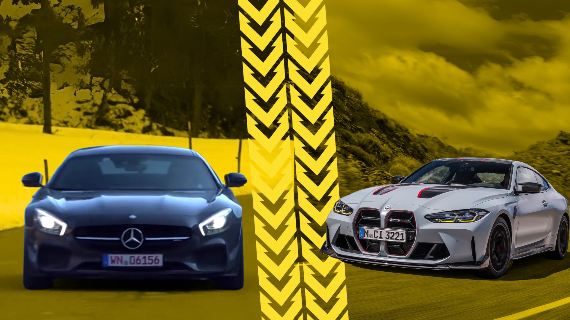 Mercedes-AMG GT S Performmaster vs BMW M4 CSL, drago contro leone