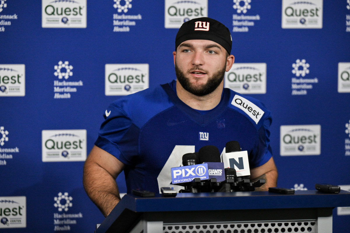 Giants rookie RB Cam Skattebo reveals heartwarming story behind his ...