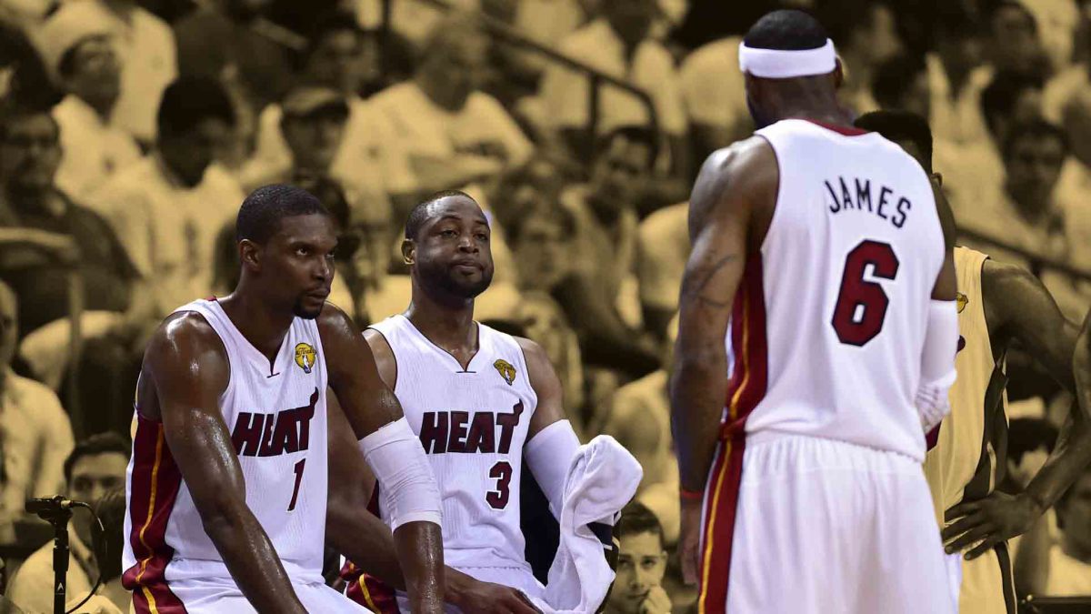 Wade reflects on the greatest challenge the Heat's "Big 3" faced - "We ...