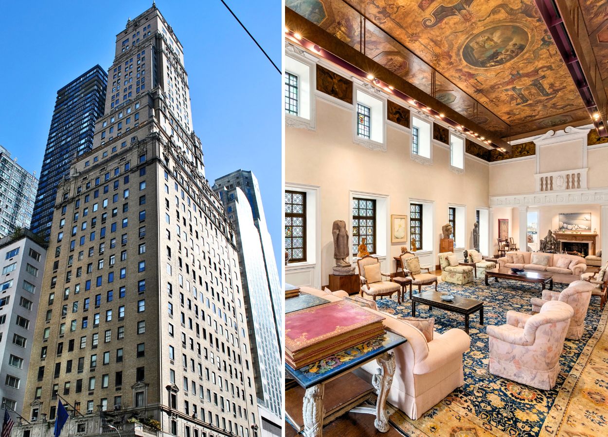 Ritz Tower ‘Sky Palace’ once owned by media tycoon W.R. Hearst lists ...