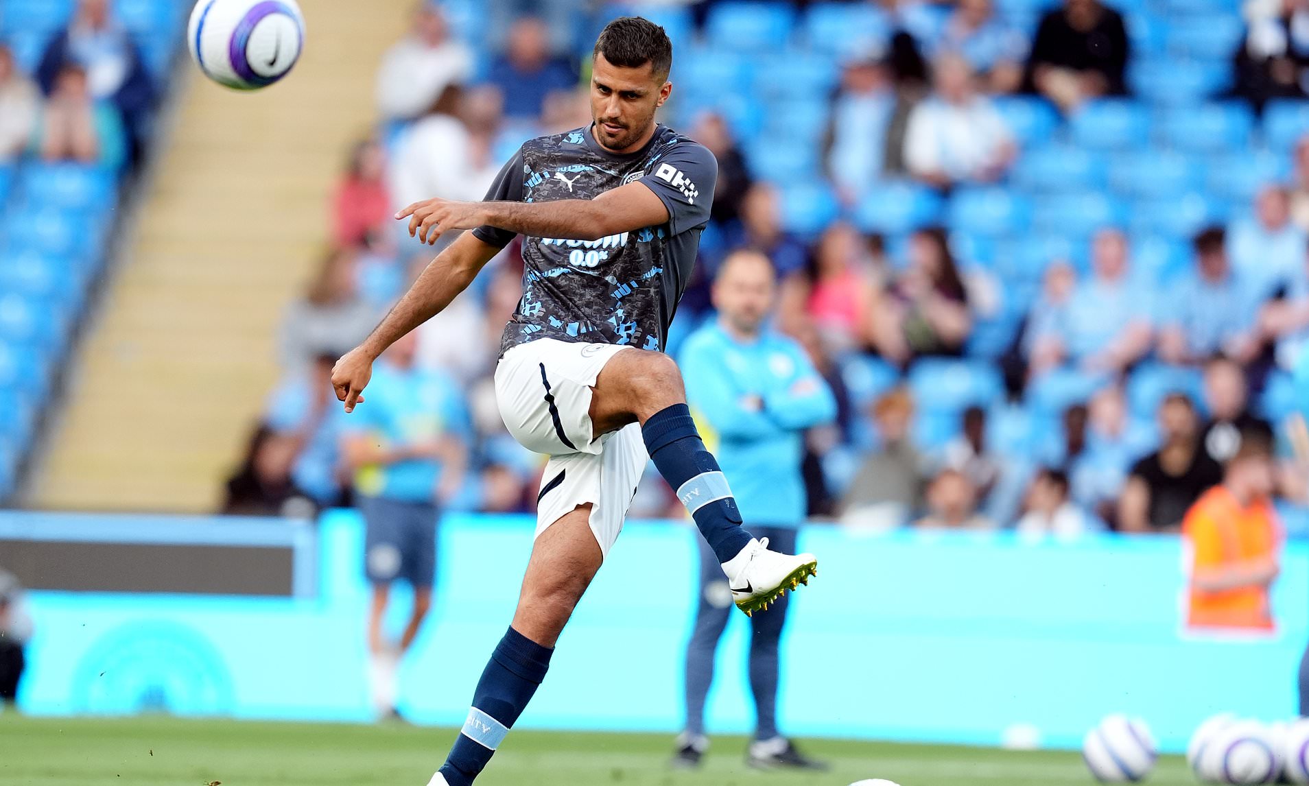 Rodri returns to the bench for Man City's clash with Bournemouth seven ...