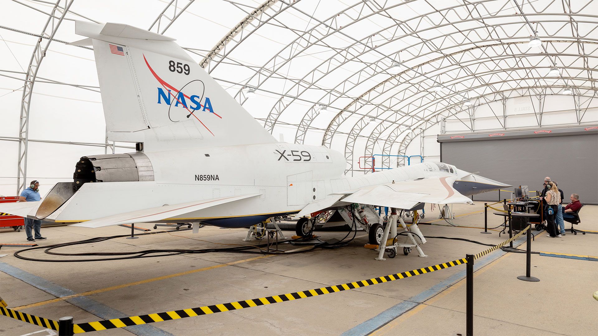 NASA's X-59 jet takes 'flight' without leaving the ground | Space photo ...