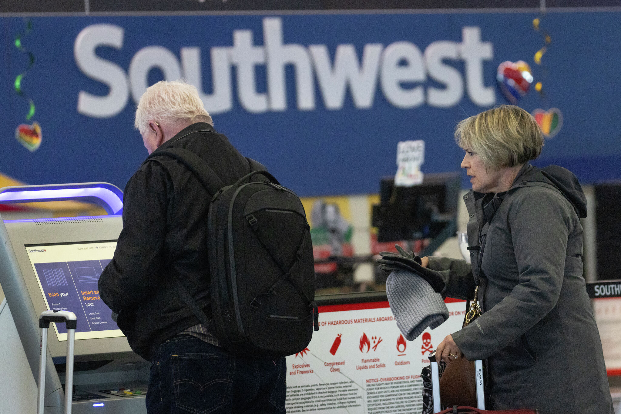 Southwest Airlines is changing out their skycaps for a third-party service