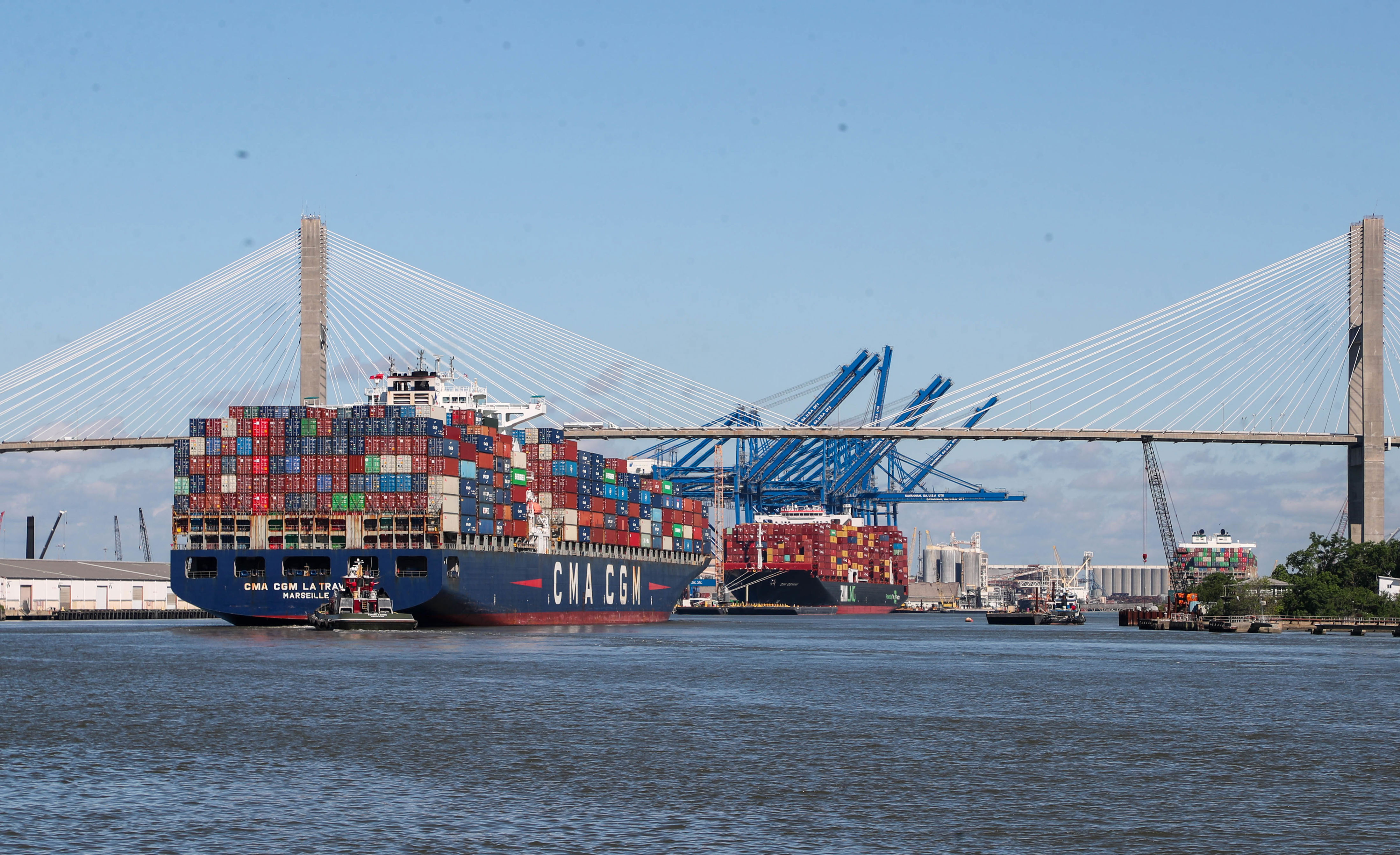 Port of Savannah cruises to strong August; tariff impacts still seen at Port of Brunswick