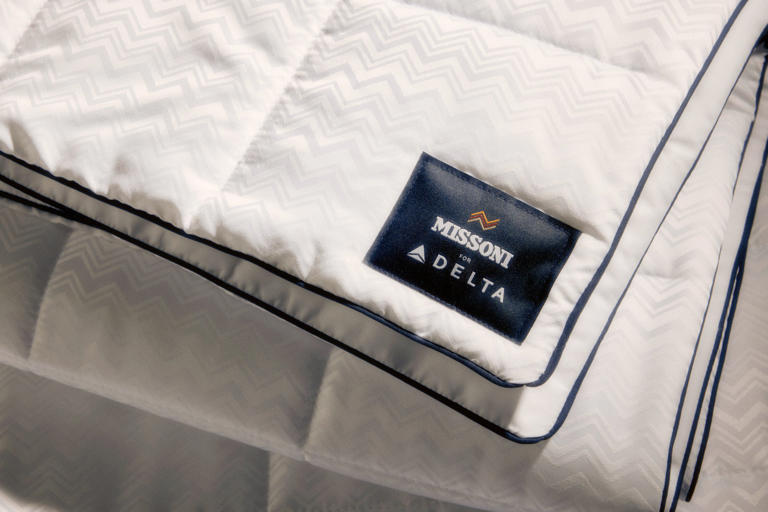 Delta upgrades business class with new Missoni bedding, more