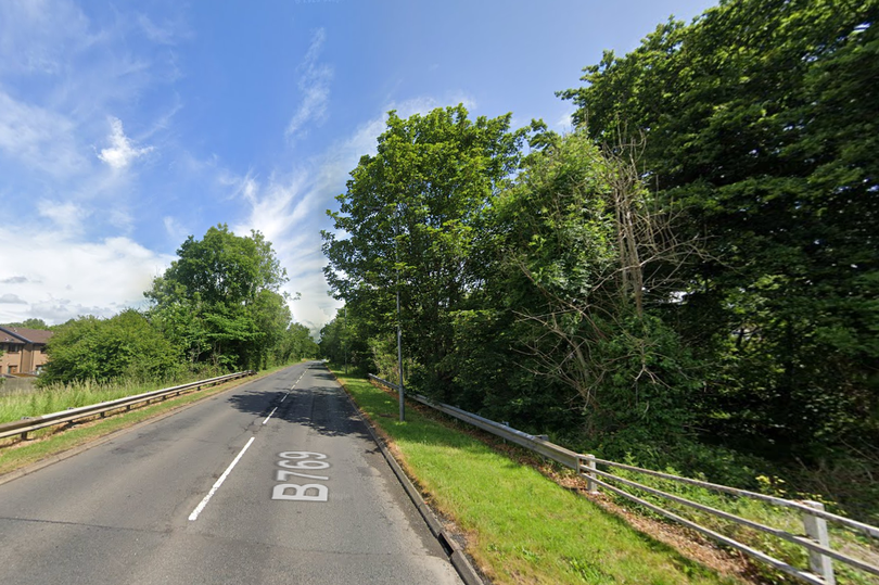 Girl rushed to hospital after being knocked down as road closed