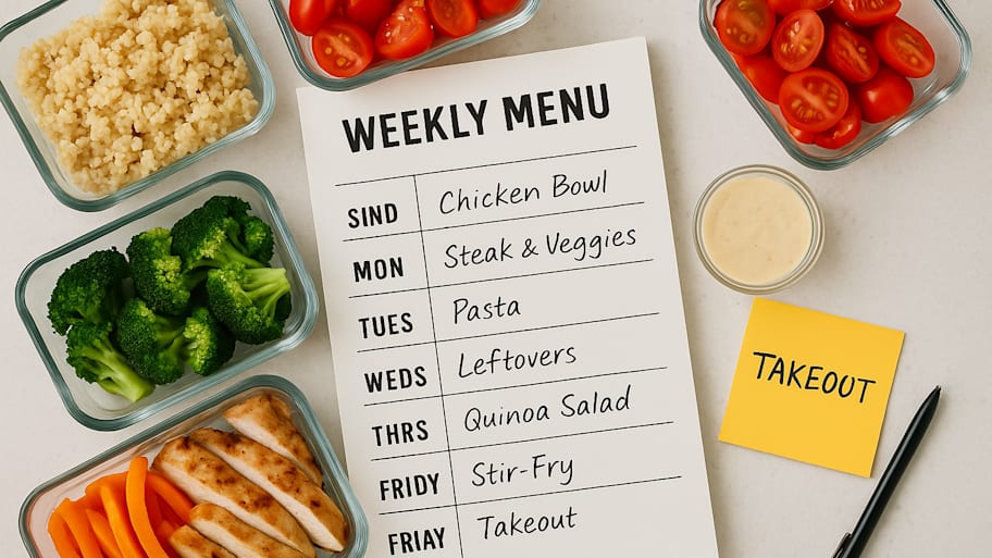 Why Structure Matters in Weekly Meal Planning