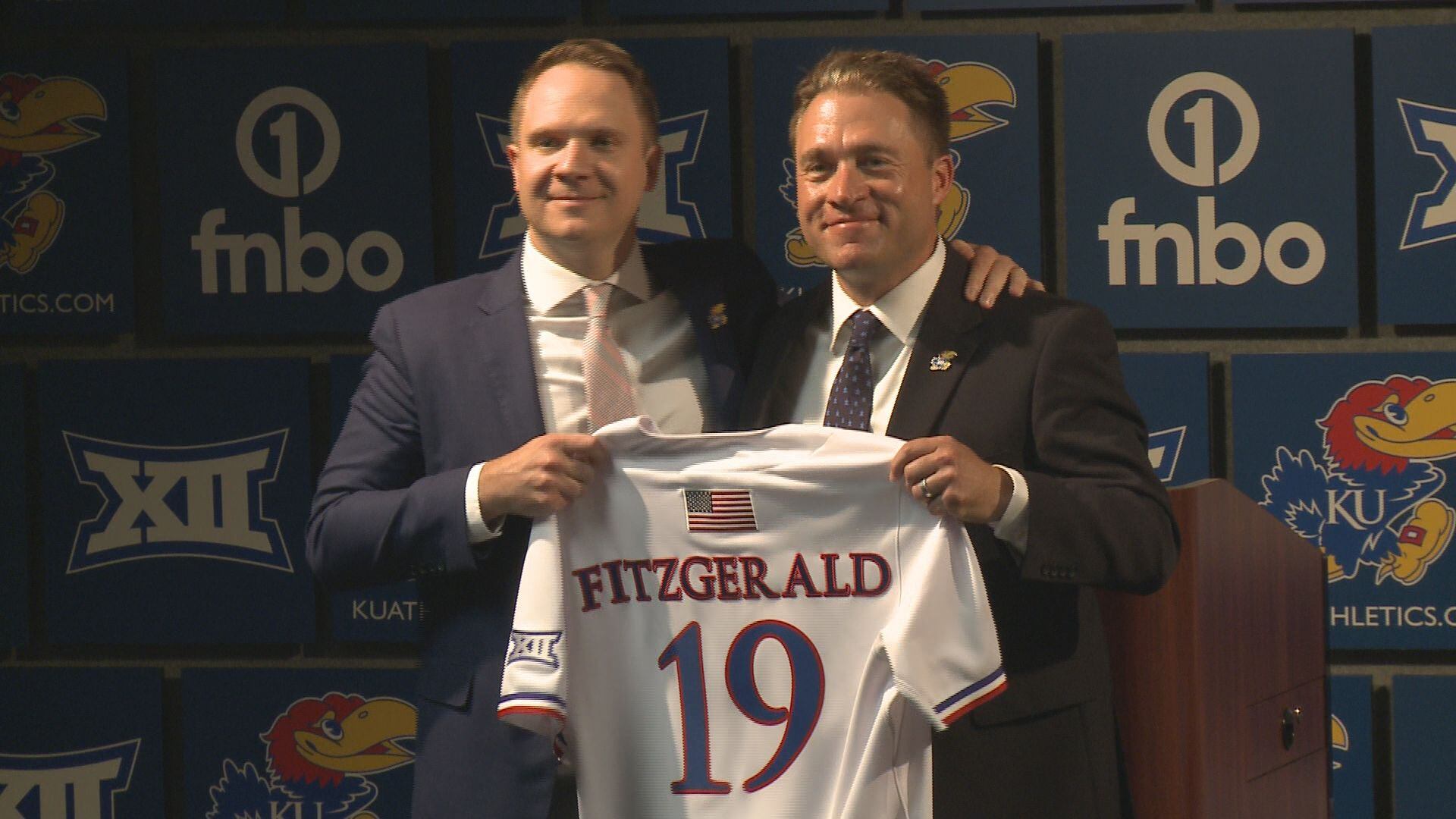 KU’s Dan Fitzgerald named Big 12 Coach of the Year