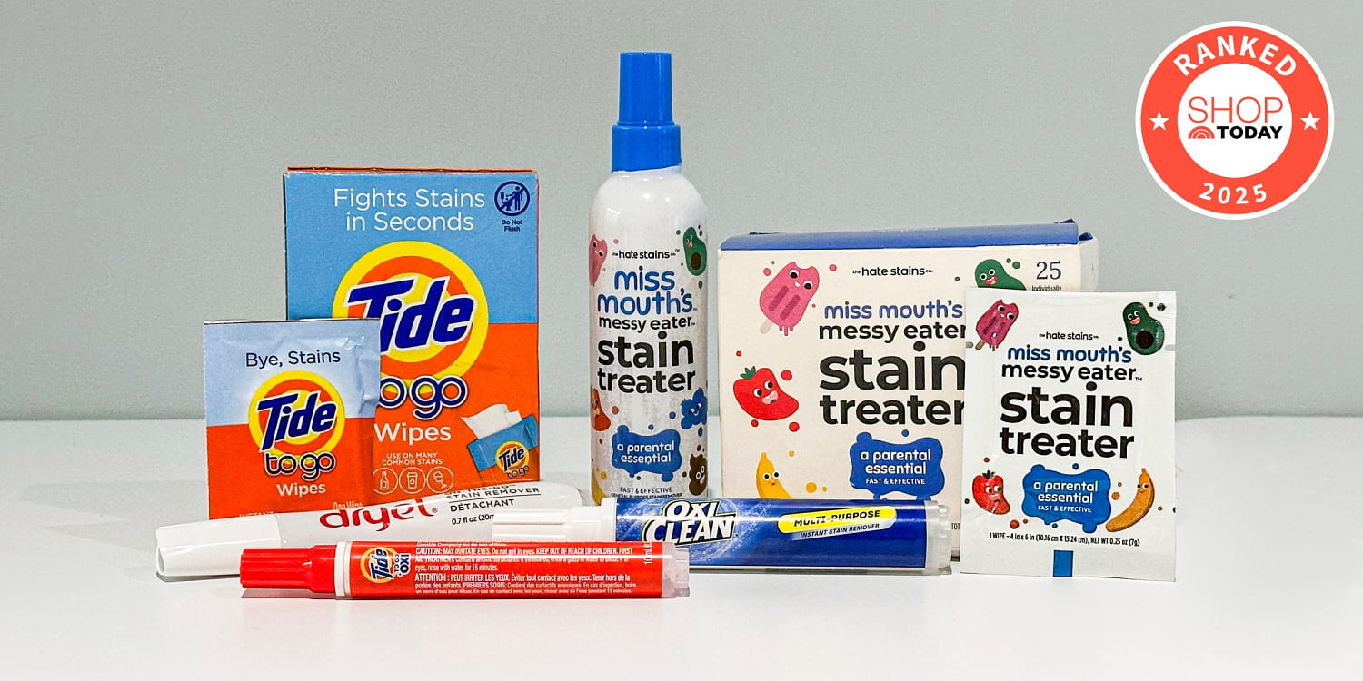 Ranked: I tested instant stain removers on 7 tough stains to find the ...
