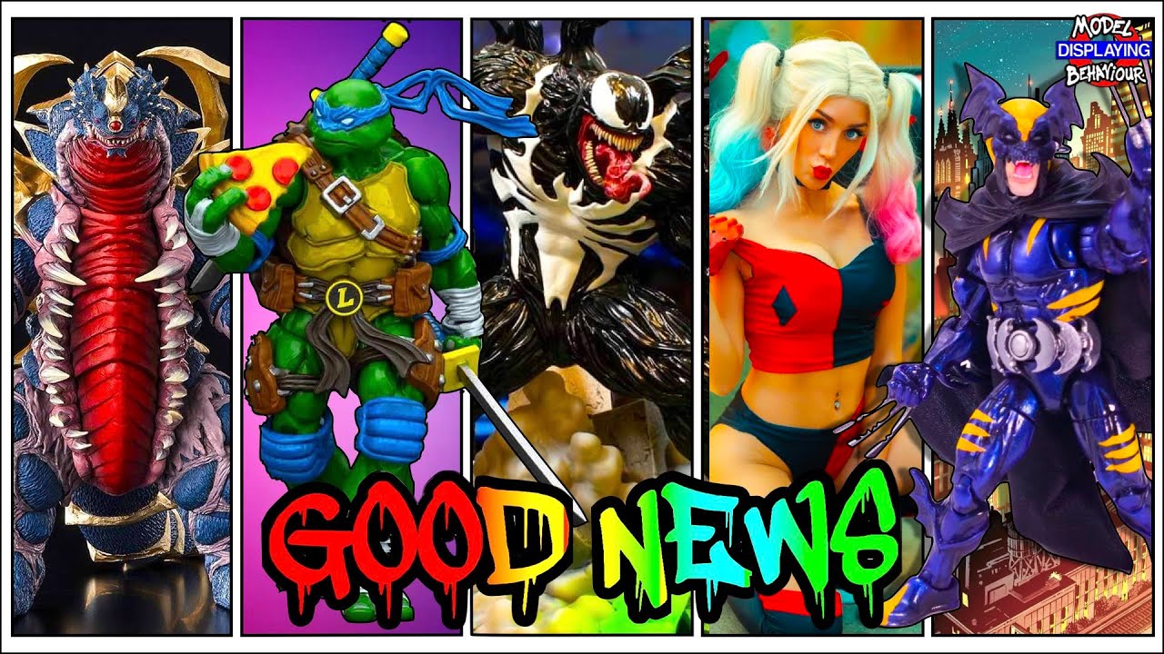 The Best TMNT Figures, Crazy Customs, and Body Horror Kaiju!