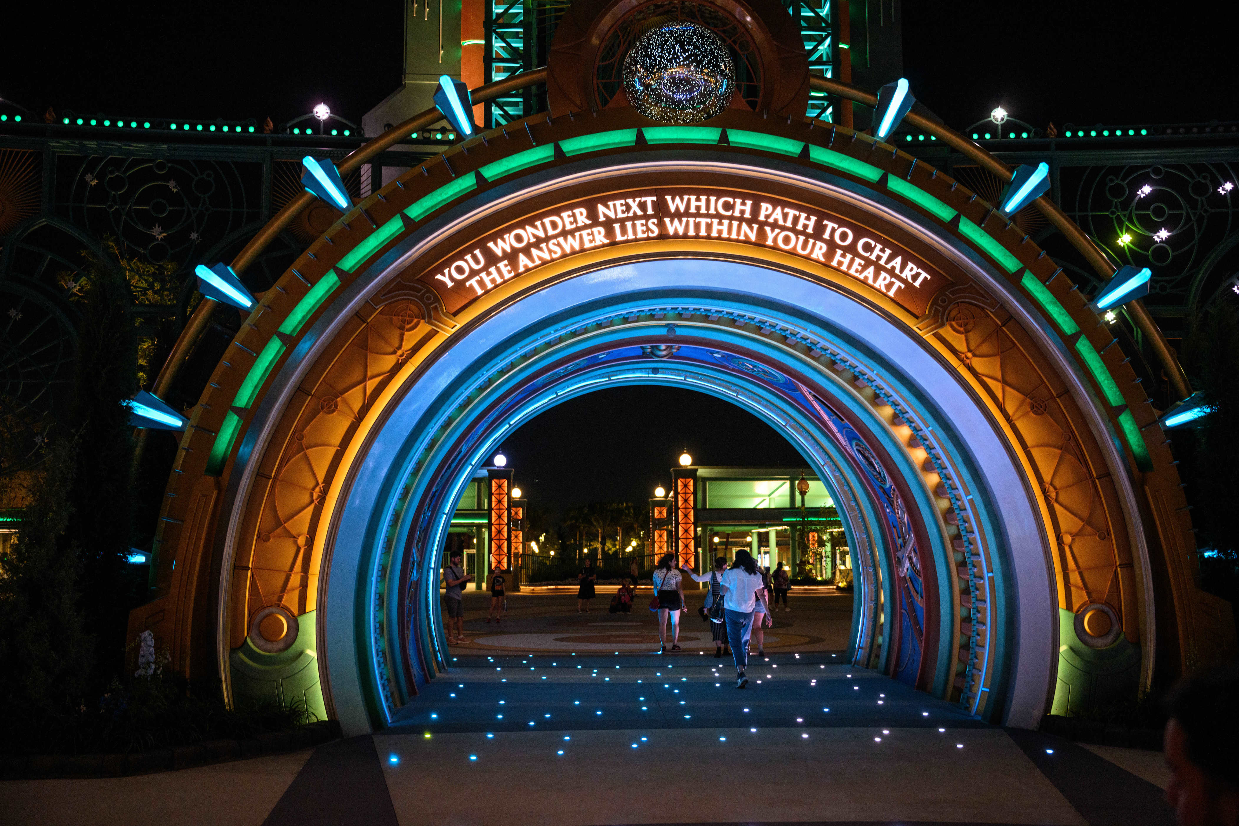 The new theme reportedly cost $7 billion to build and is considered one ...