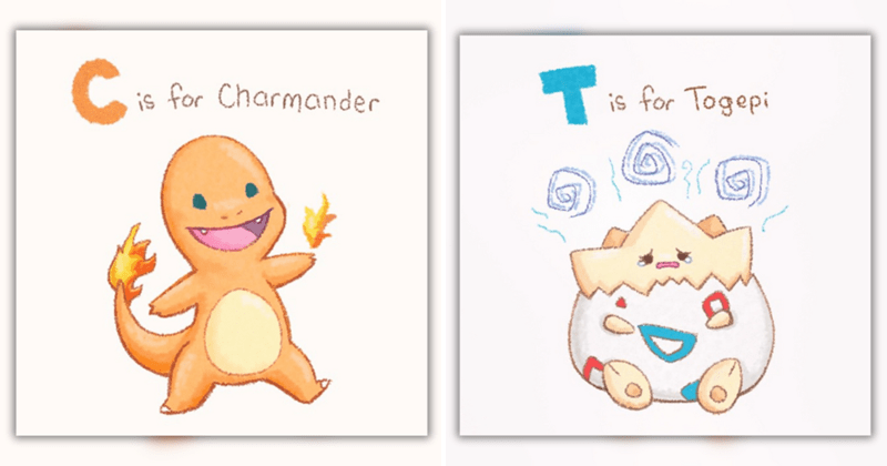 The Cutest Pokémon Alphabet You Ever Did See by Chrissy Li Helmich