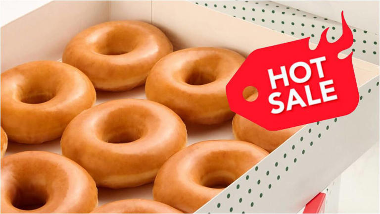 ¿Hot Sale aplica en alimentos? Krispy Kreme vende media docena de donas a este increíble precio ...