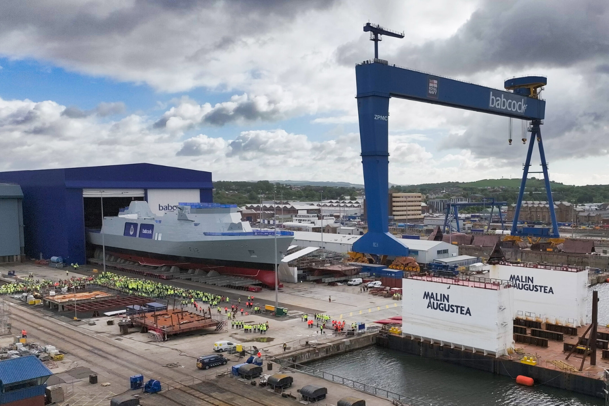 Royal Navy: "Proud moment" as new Type 31 warship HMS Venturer unveiled ...