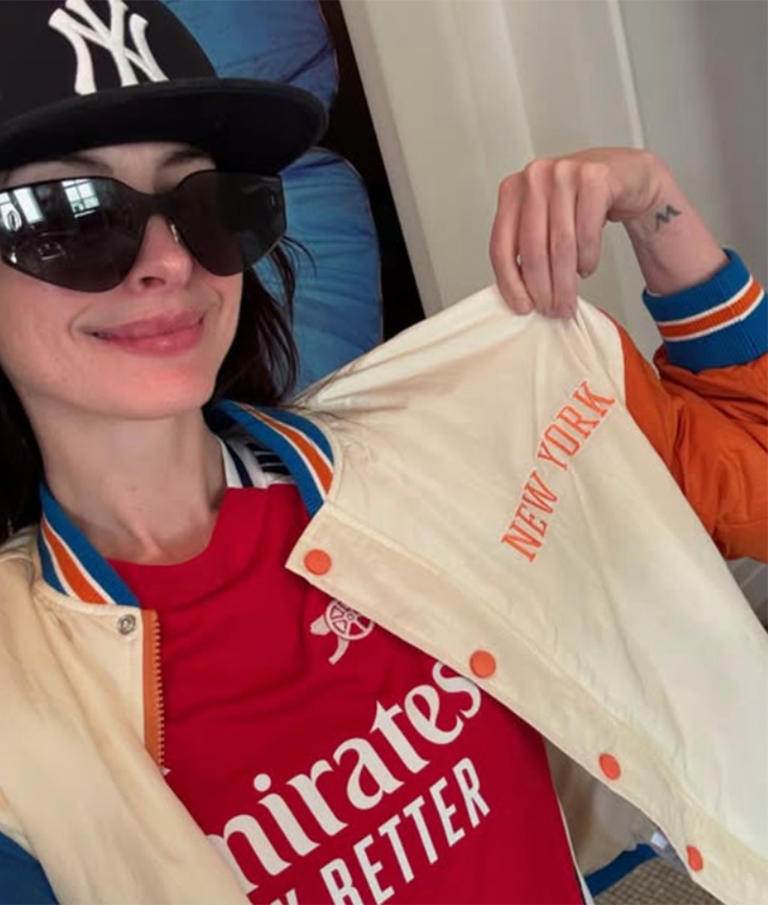 Anne Hathaway drops new Knicks hype video after Game 3 rally over Pacers