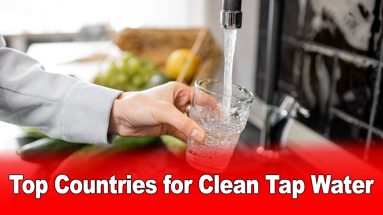 Top Countries for Clean Tap Water