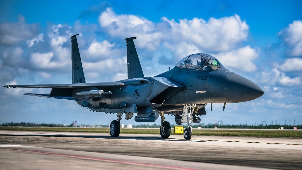 F-15E Strike Eagle Becomes ‘Rocket Truck’ with 42 APKWS Guided Rockets