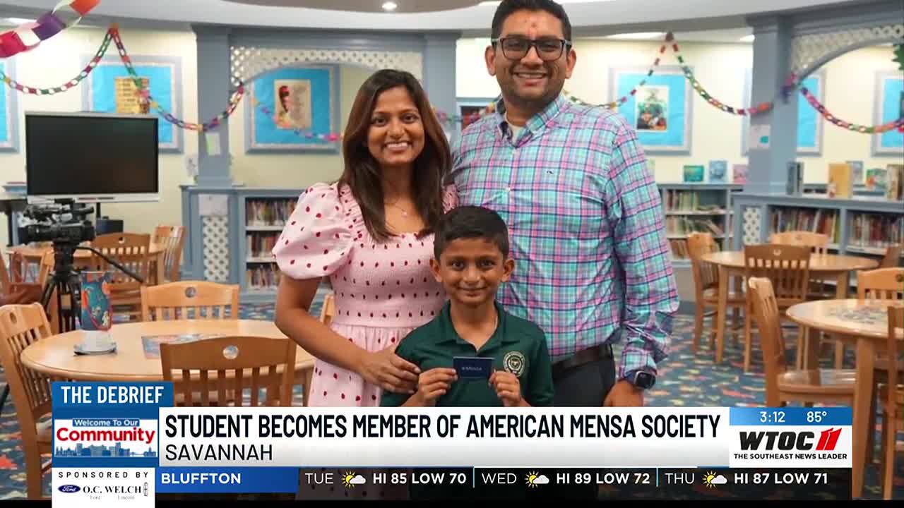 Savannah student becomes member of prestigious American Mensa Society