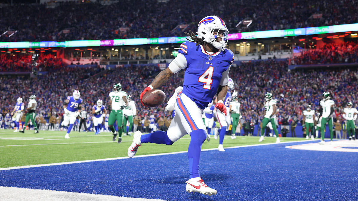 James Cook, Bills Agree To Extension