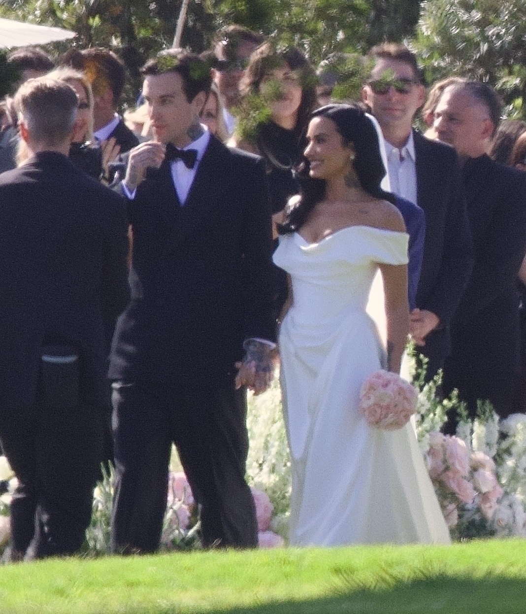See Demi Lovato and Jutes kiss at the altar in gorgeous wedding photos