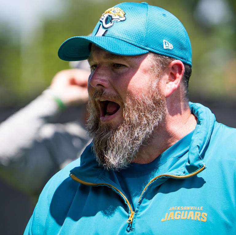 Meet the Jaguars coach holding together a battered offensive line unit