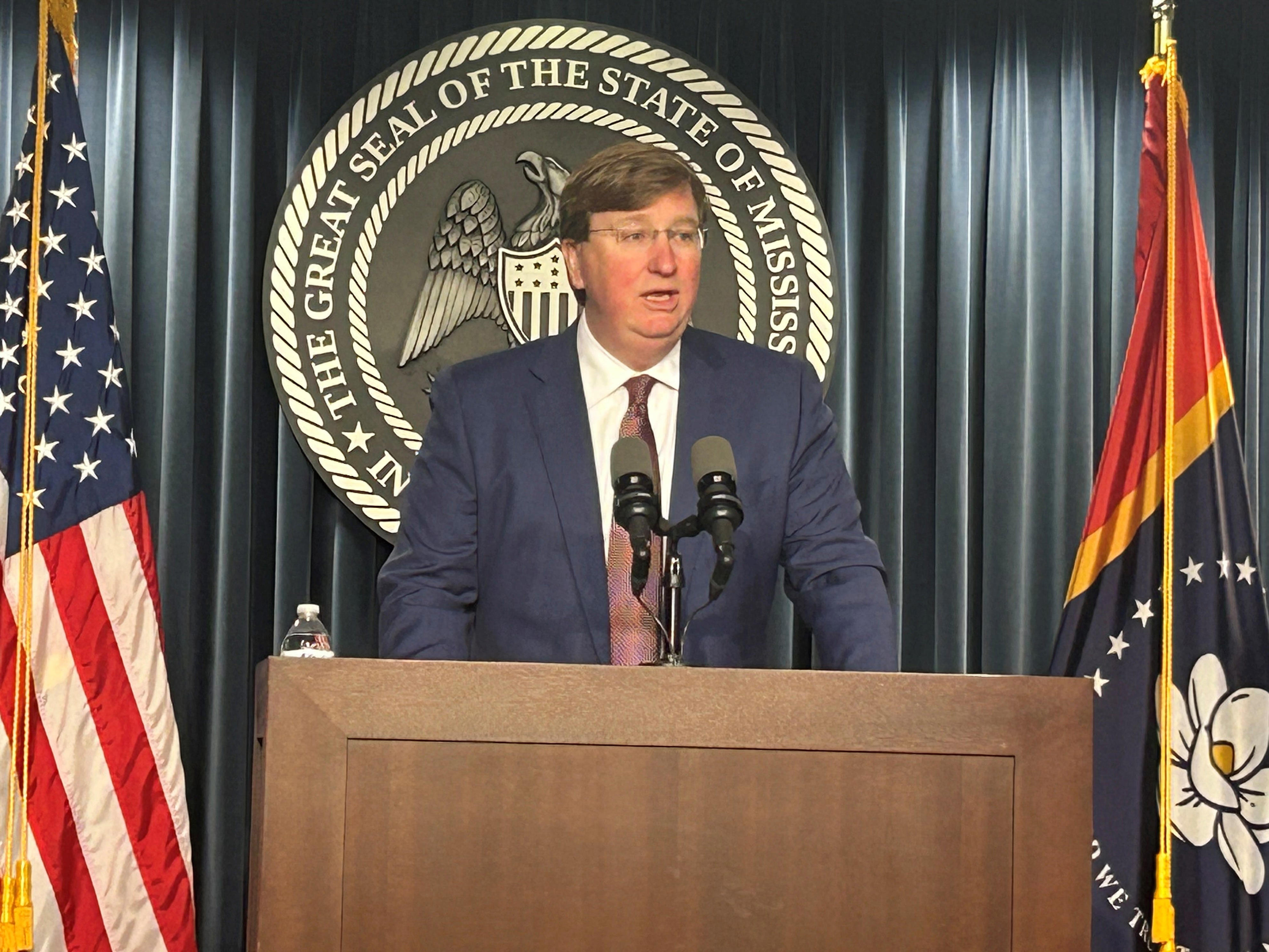 MS Gov. Tate Reeves has thoughts on how long a special session will ...