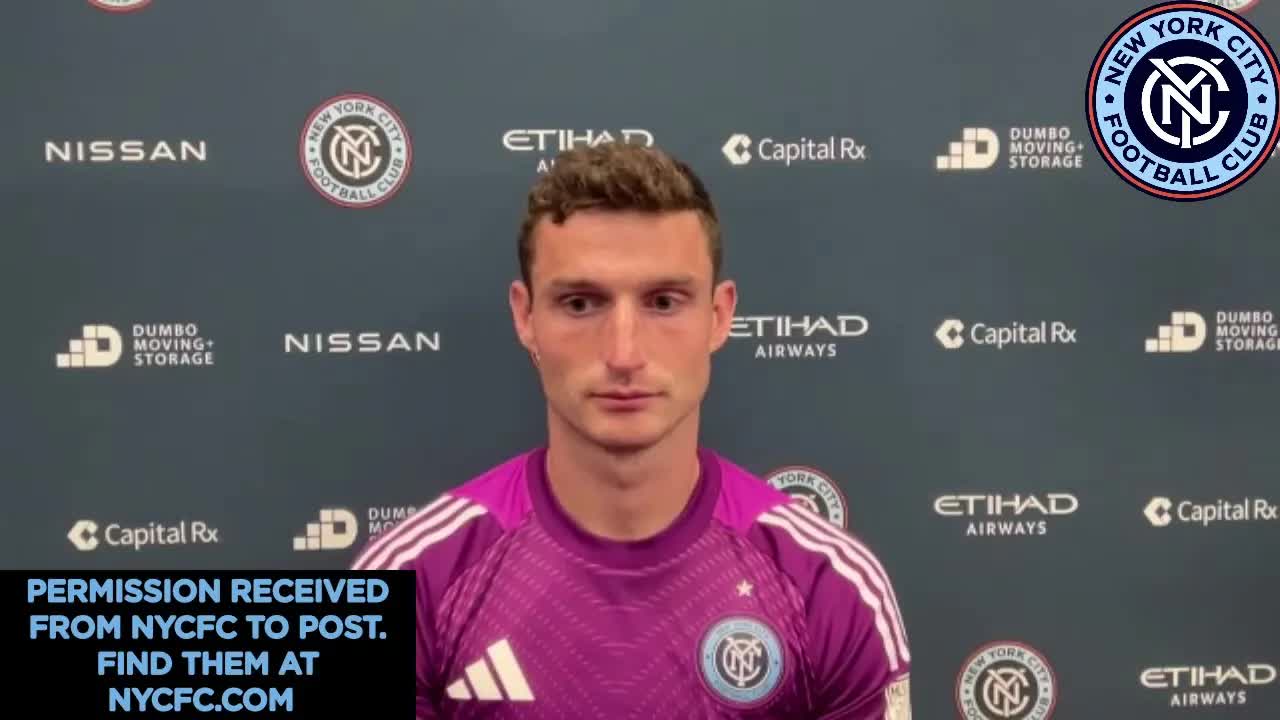 (281) matt freese: nycfc goalkeeper post-match interview vs dc united ...