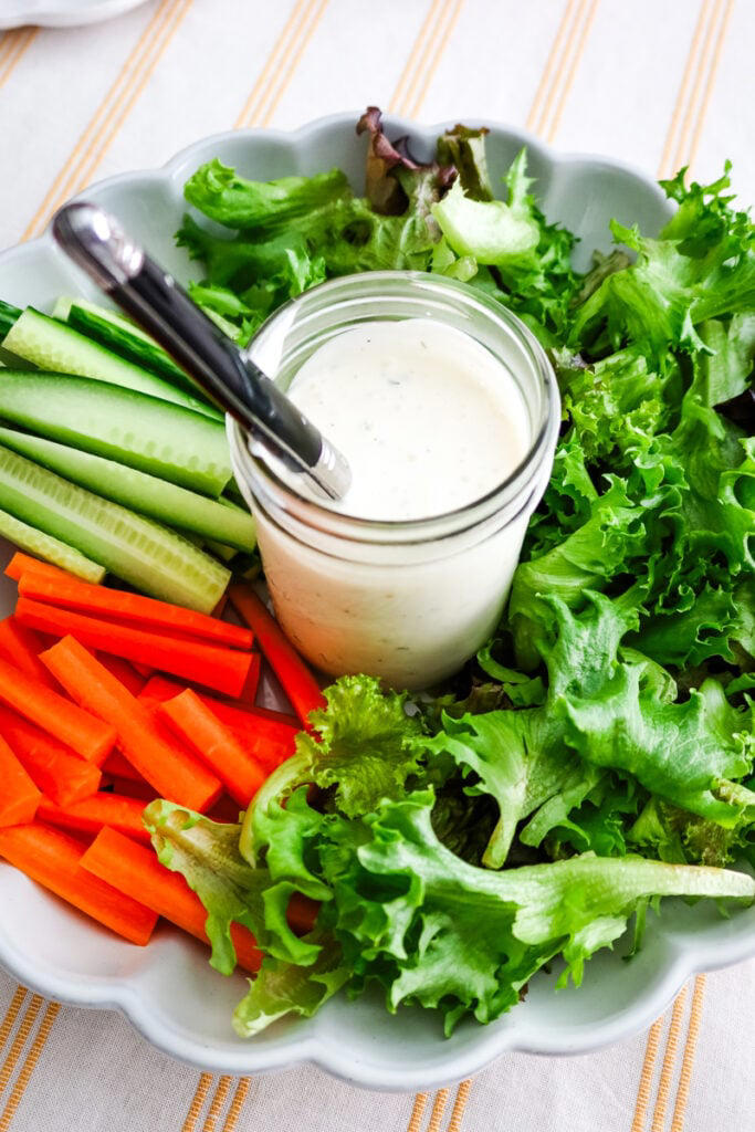 Dippy Salad: The Easiest Dinner Party Salad You’ll Ever Serve