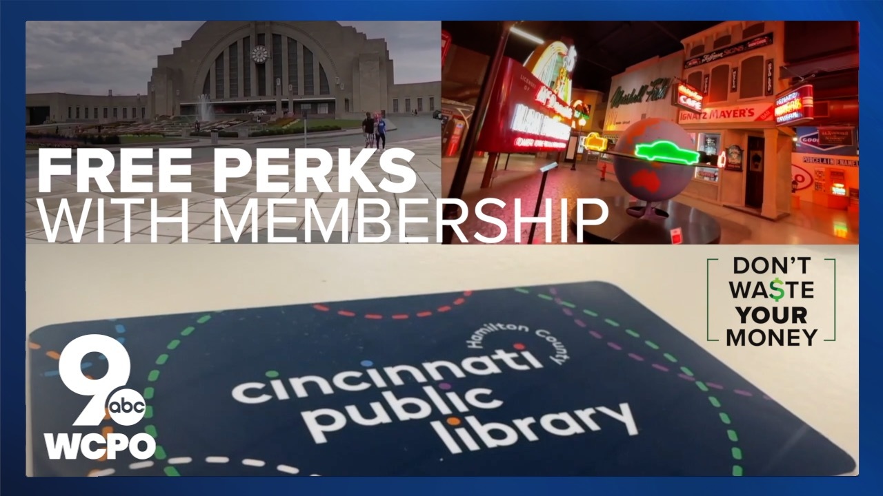 What you can get for free with just a Cincinnati Public Library card