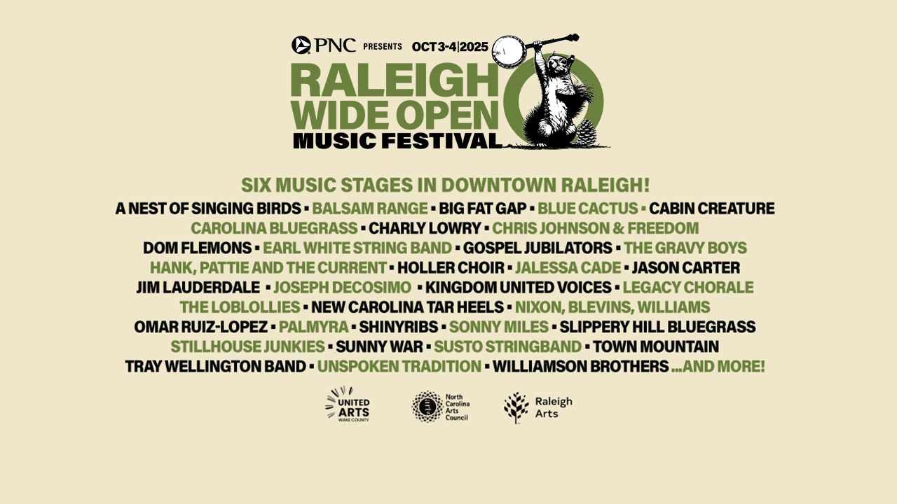 Live Bluegrass music returns to downtown with Raleigh Wide Open Music ...