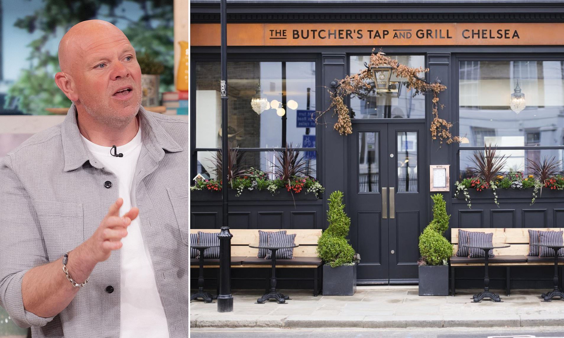 Tom Kerridge shuts his trendy Chelsea Butcher's Tap and Grill pub just ...