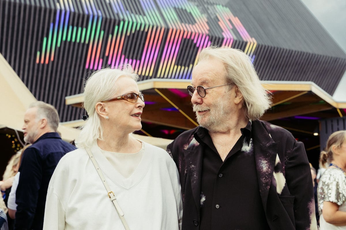 Benny Andersson and Anni-Frid Lyngstad reunite for third Abba Voyage ...