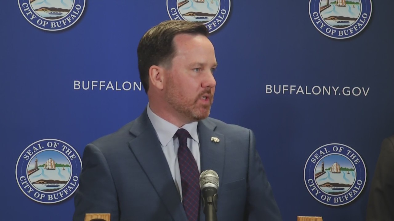 Acting Buffalo Mayor Chris Scanlon announces 2025-2026 city budget