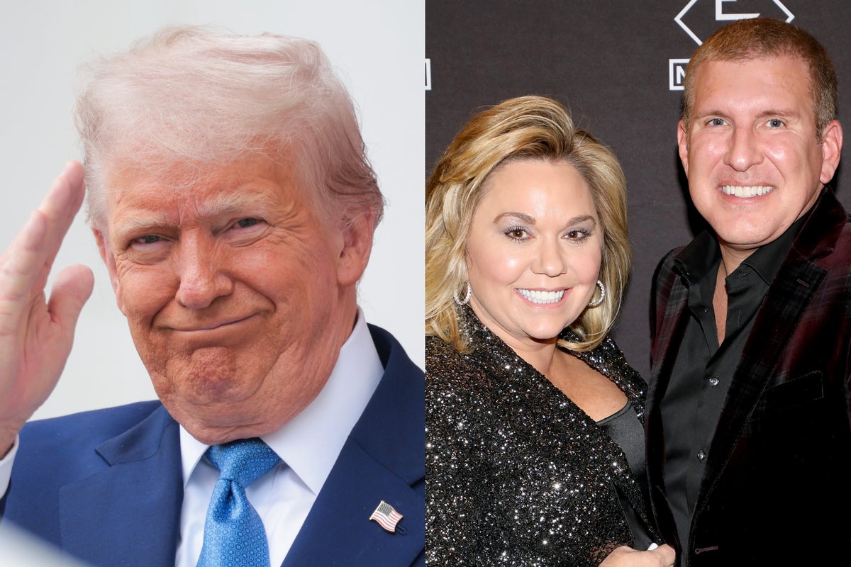 Julie Chrisley said she burst out crying when she learned Trump had ...