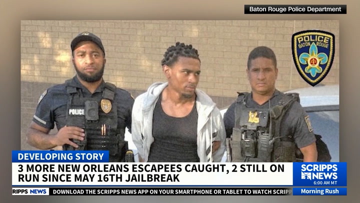 Eight Captured, Two Fugitives Still At Large After Jail Break