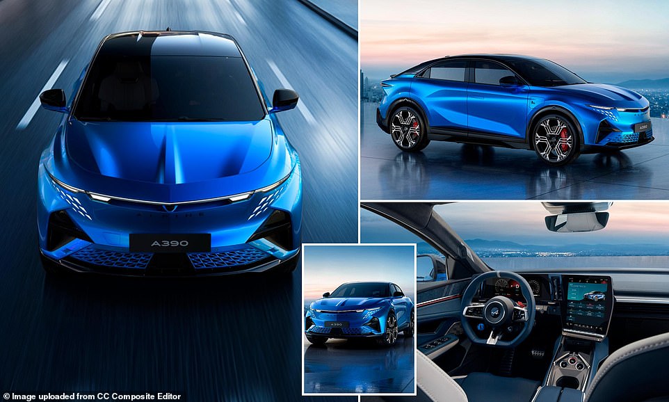 French sports car maker Alpine unveils its first electric SUV