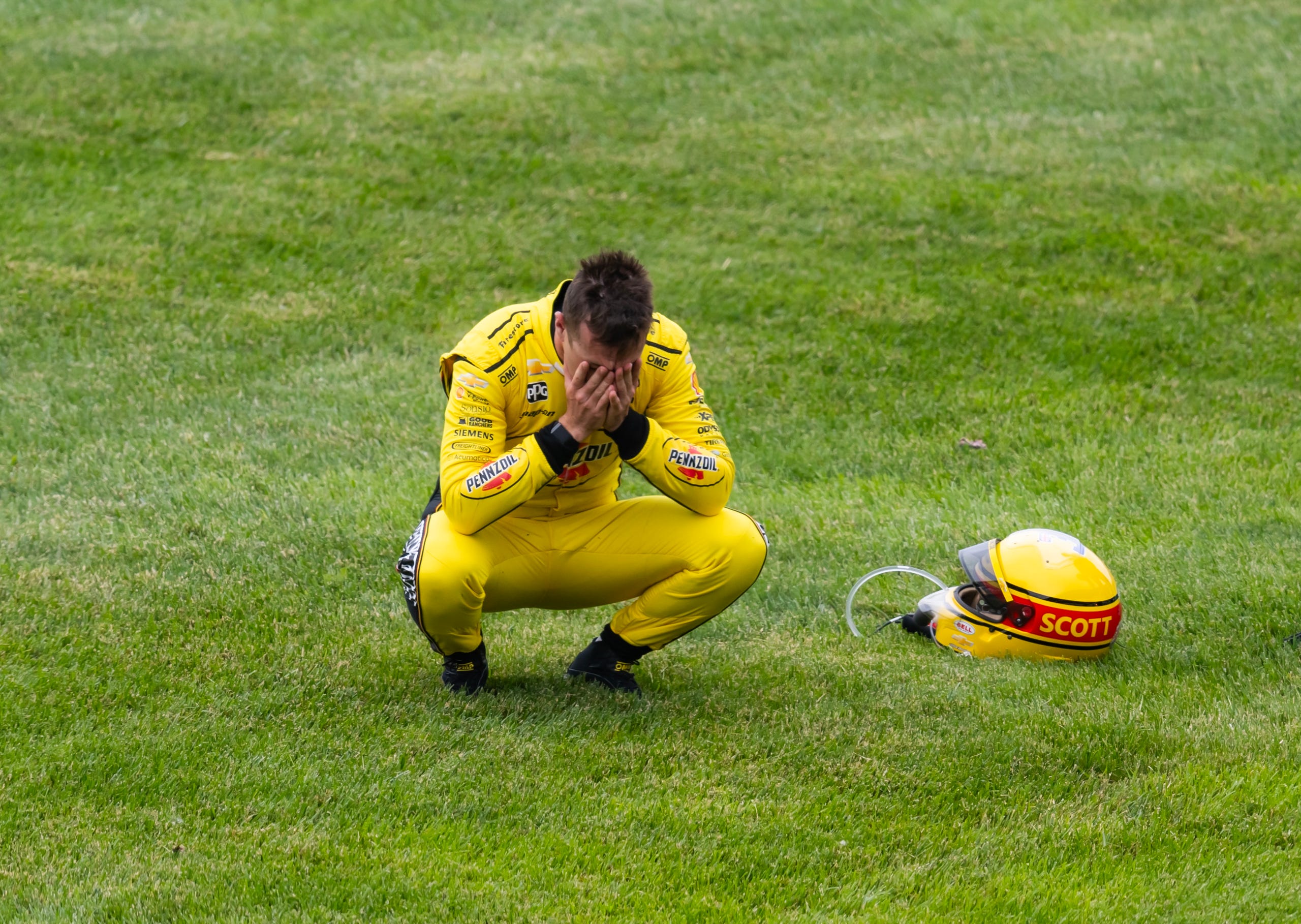 Scott McLaughlin discusses his wreck before the 2025 Indianapolis 500