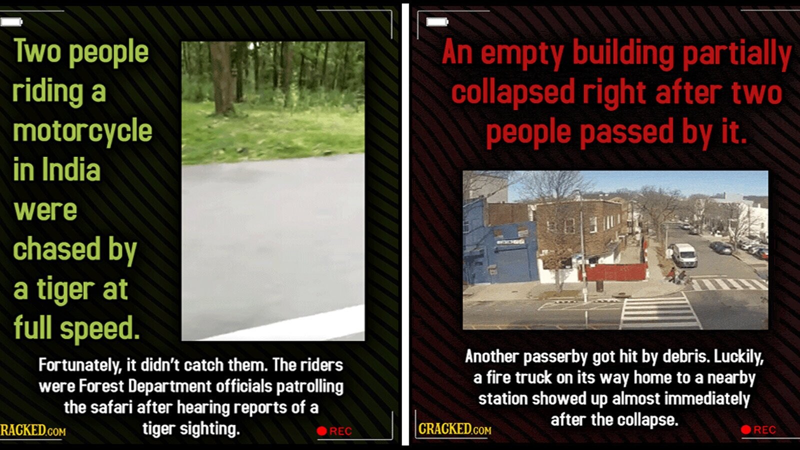 15 People Who Escaped Harm By Sheer Luck