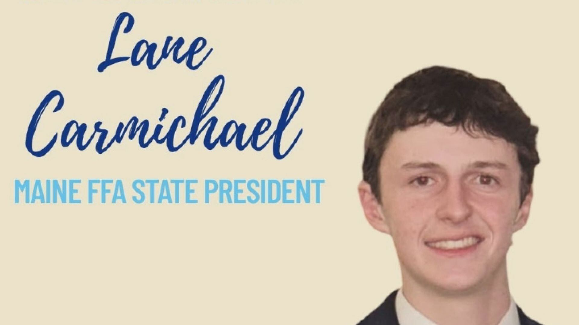 Presque Isle senior named new FFA State President